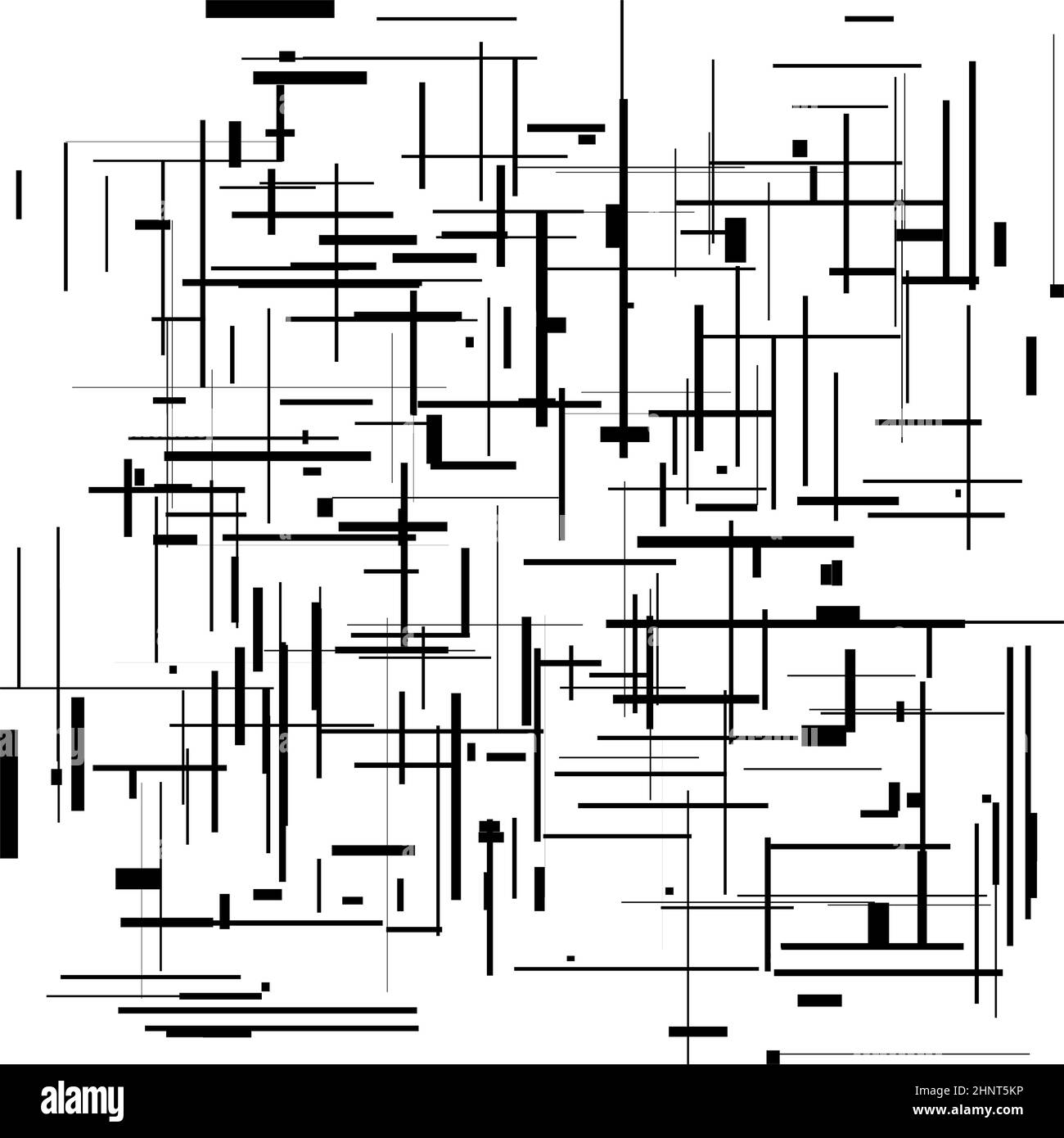 Random, chaotic grid, mesh pattern, geometric texture with random lines ...