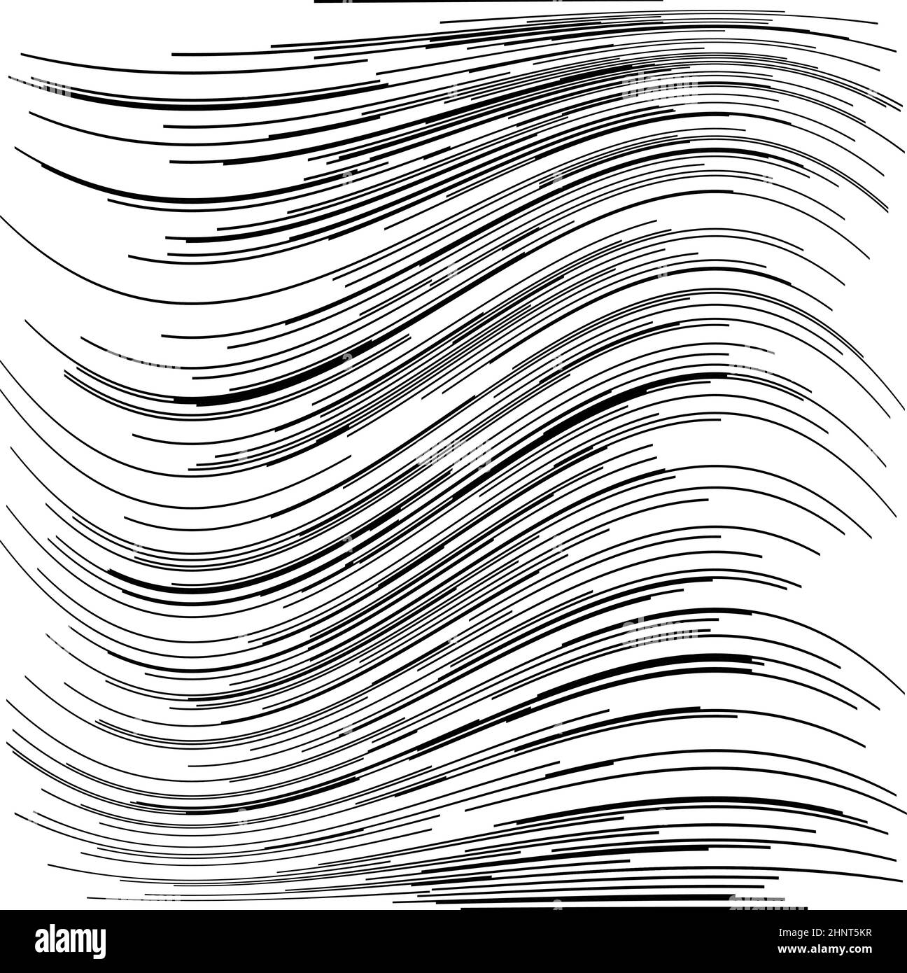 Wavy, waving, wave lines, stripes pattern, texture - stock vector ...