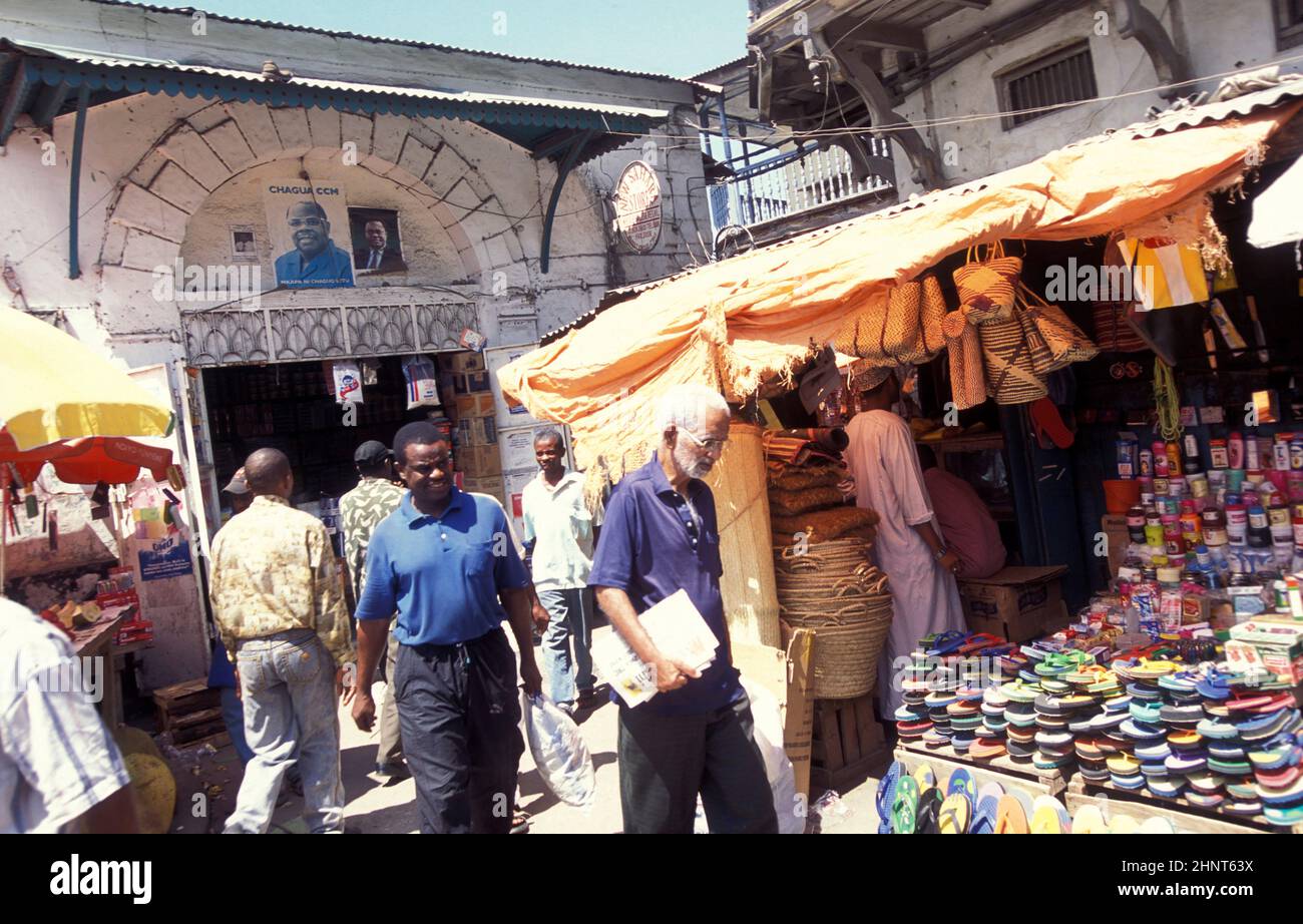 ZANZIBAR STONE TOWN MARKET Stock Photo - Alamy