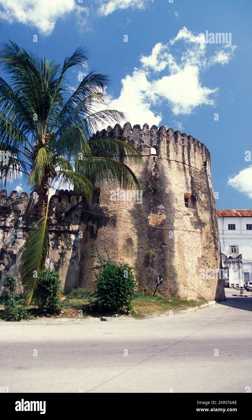 ZANZIBAR STONE TOWN OLD FORT Stock Photo - Alamy
