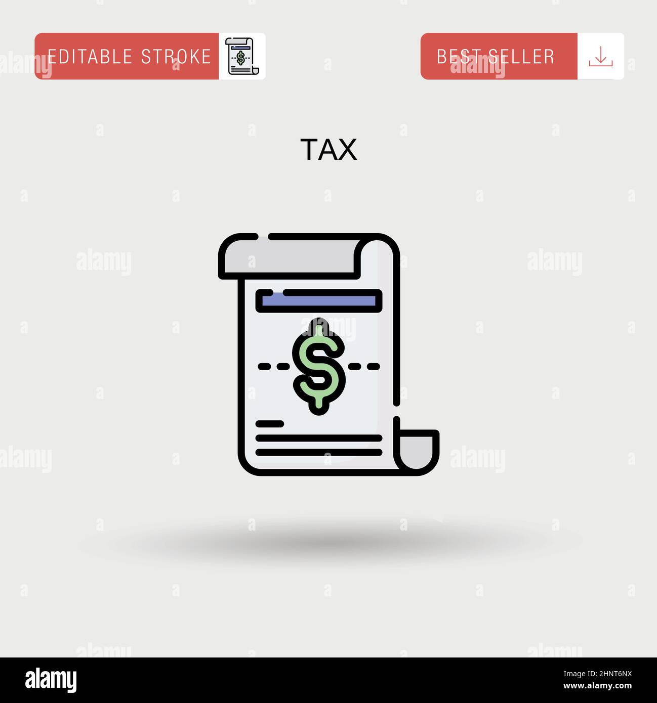 Digital tax Stock Vector Images - Alamy