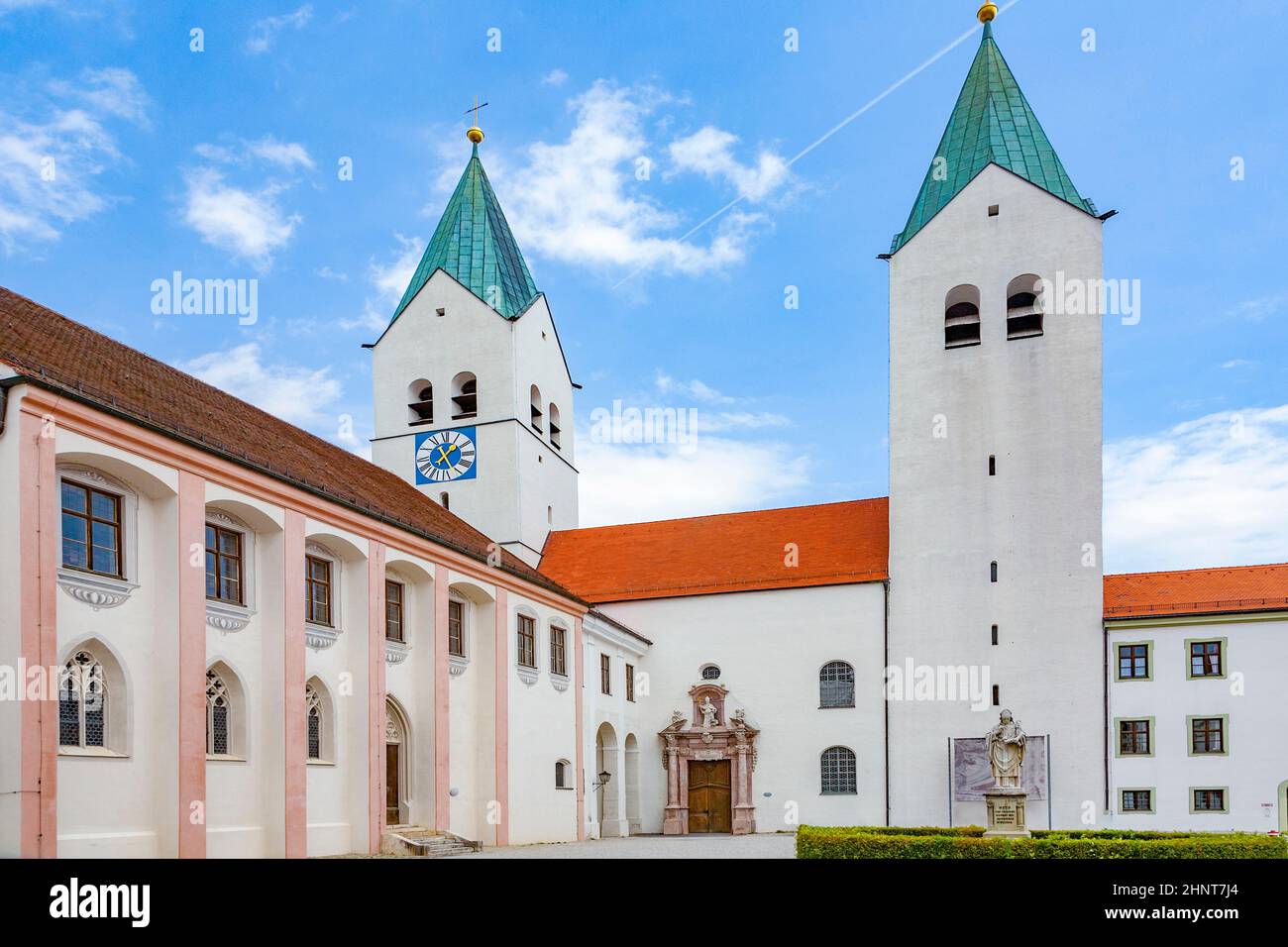 spires freising cathedral, germany Stock Photo - Alamy