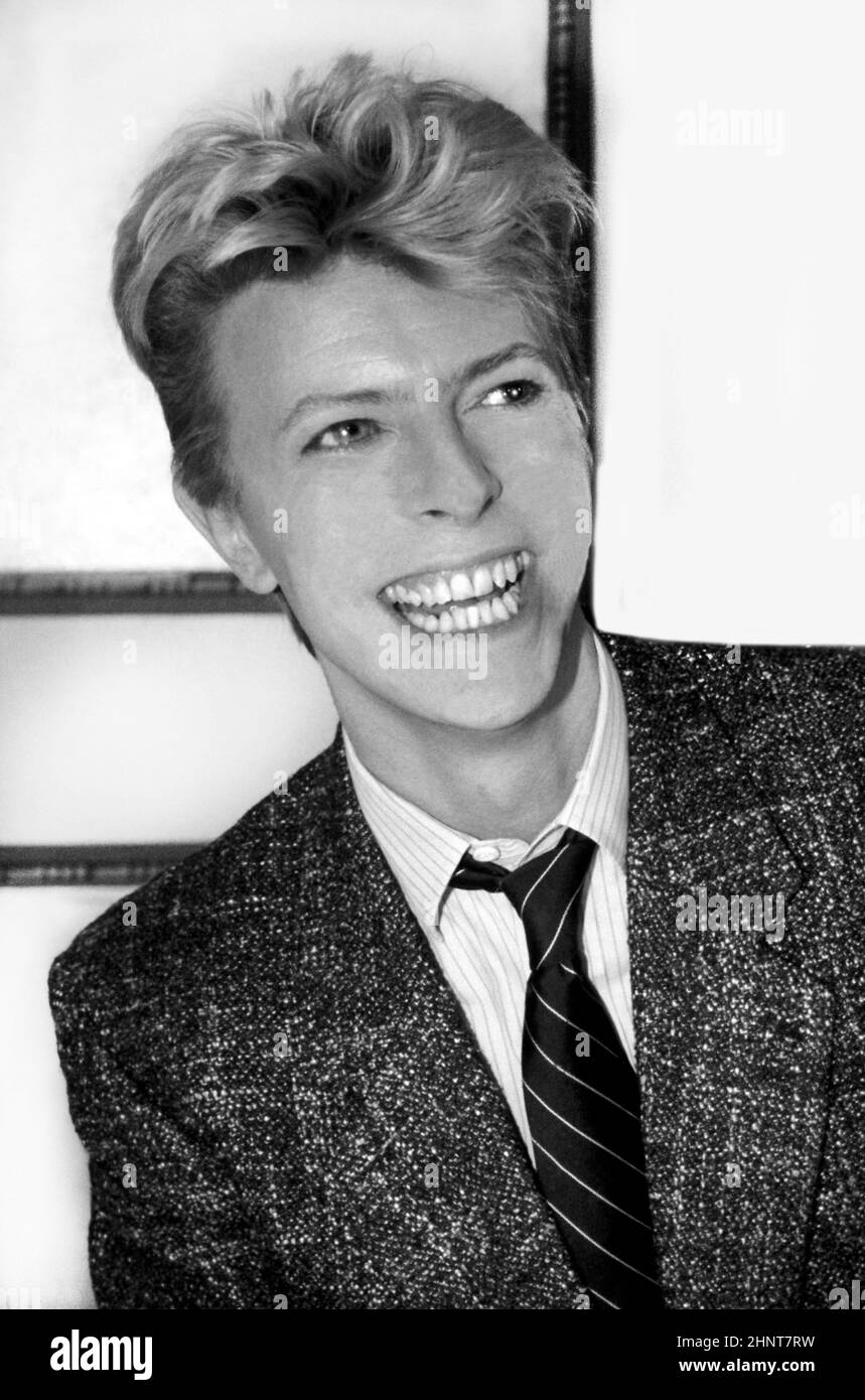 David Bowie 1980s Photo by Adam Scull/PHOTOlink Photo via Credit: Newscom/Alamy Live News Stock ...