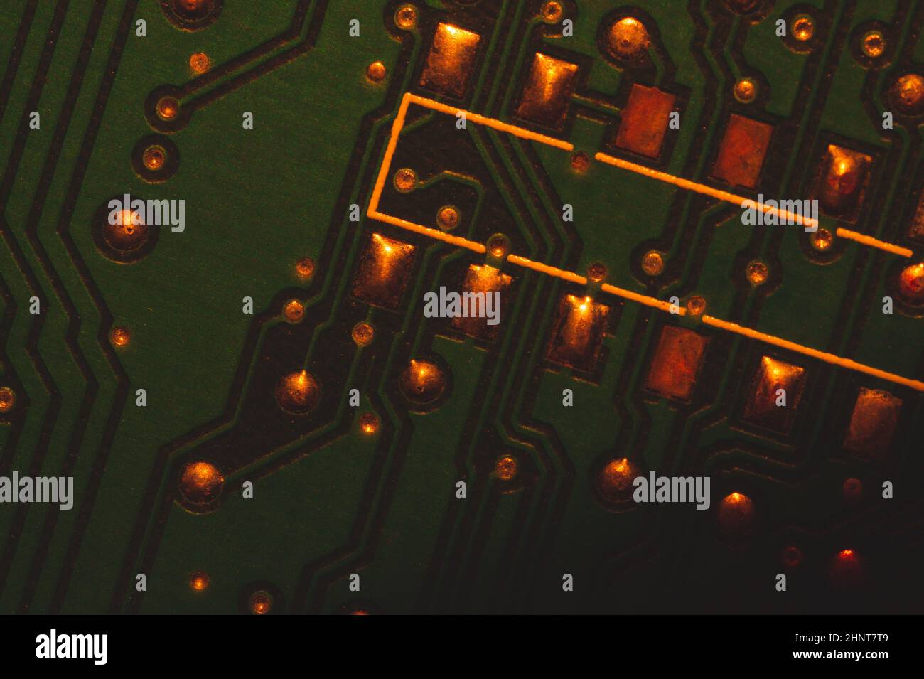 Electronic circuit board abstract background. computer motherboard ...