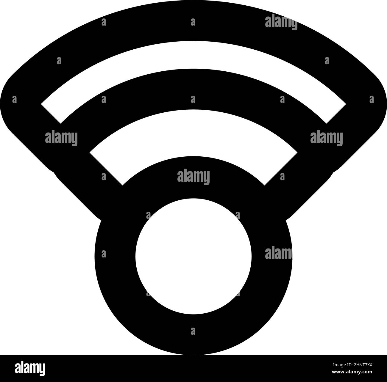 Wireless, cordless signal, internet, wifi shape icon, symbol - stock ...