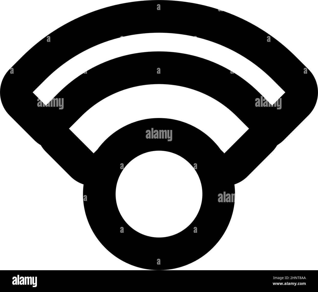 Wireless, cordless signal, internet, wifi shape icon, symbol - stock ...
