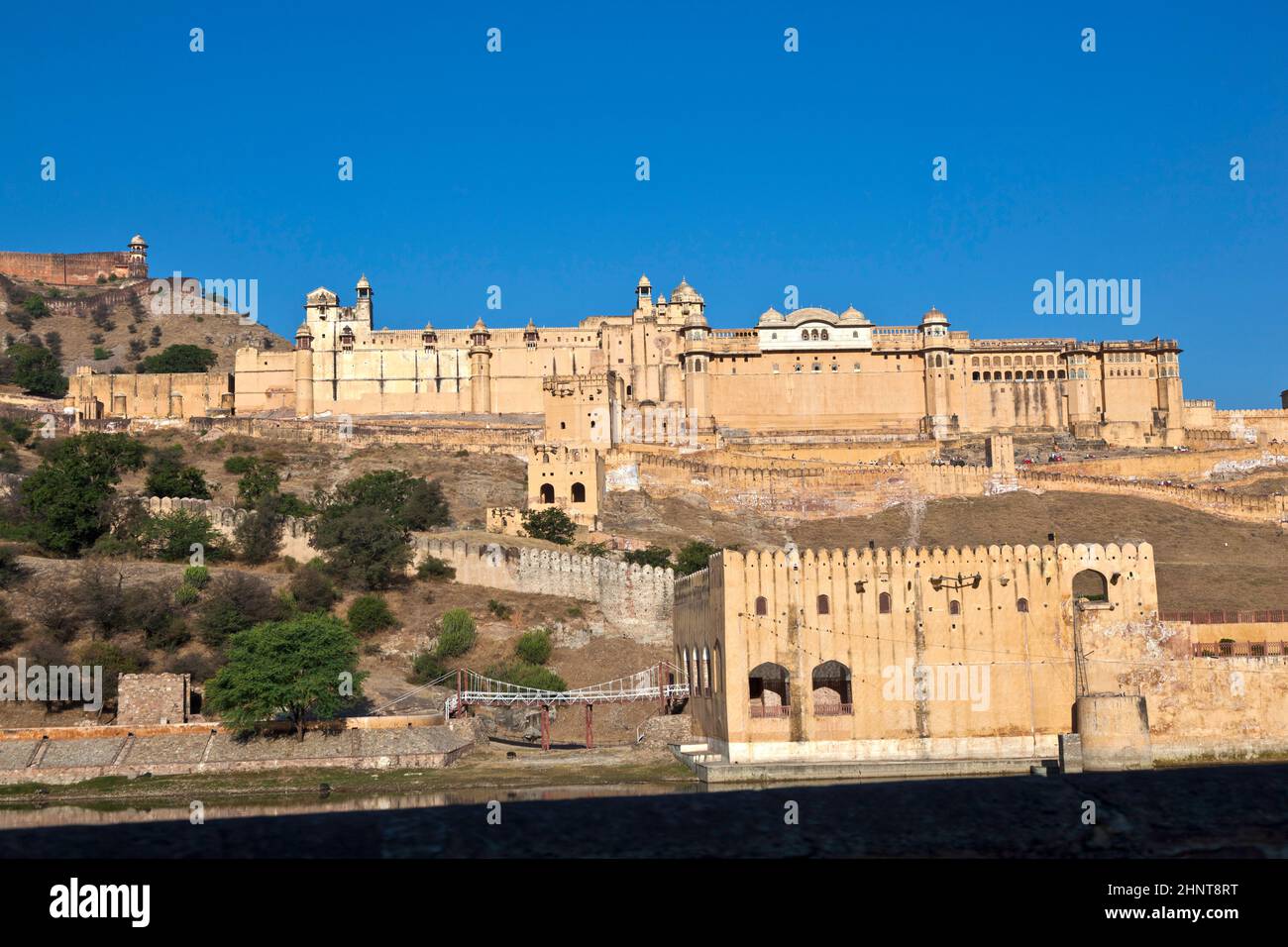 famous Amber Fort in Jaipur, India in the state of Rajasthan Stock ...