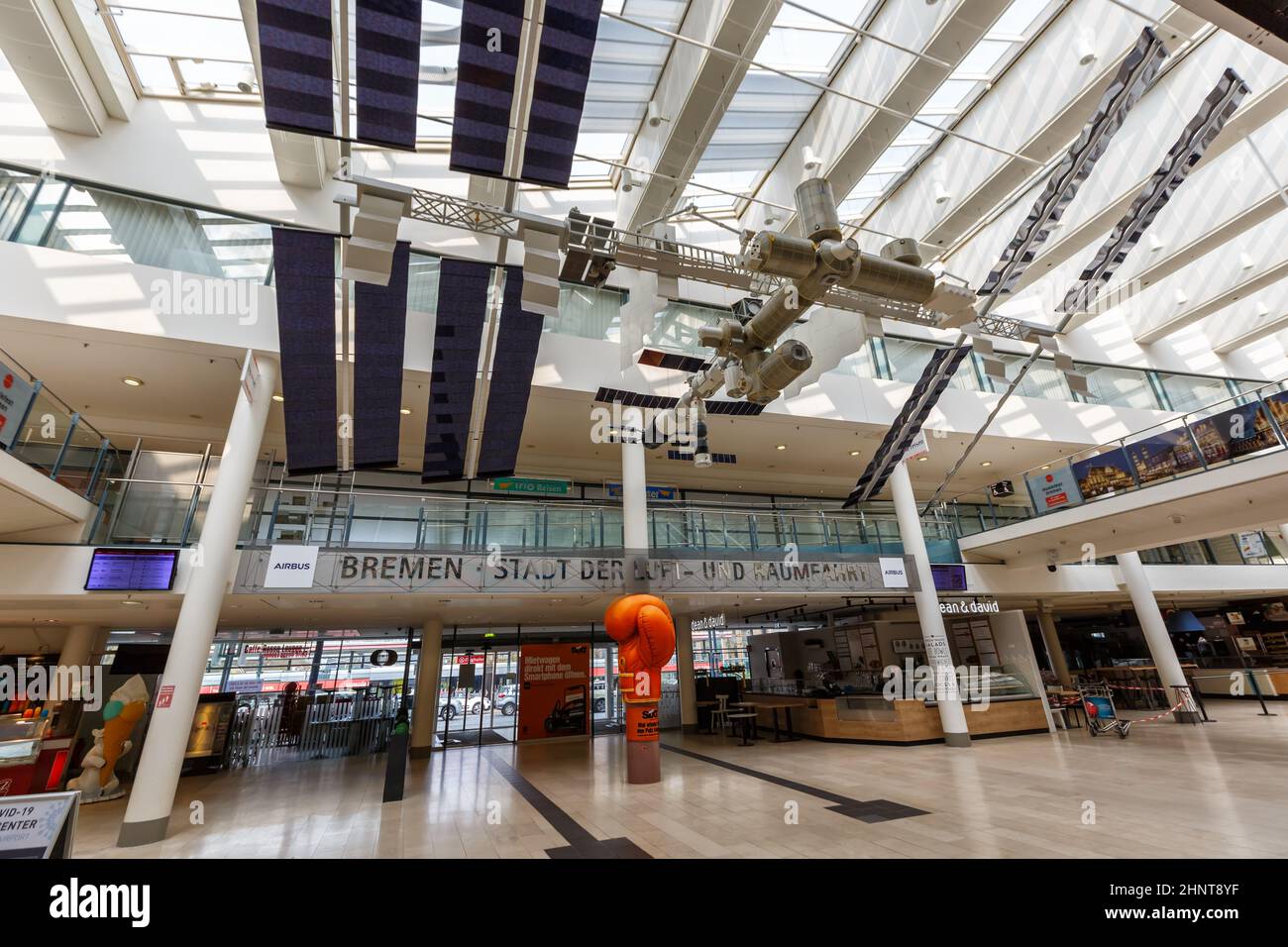 Bremen Airport BRE Terminal in Germany Stock Photo - Alamy