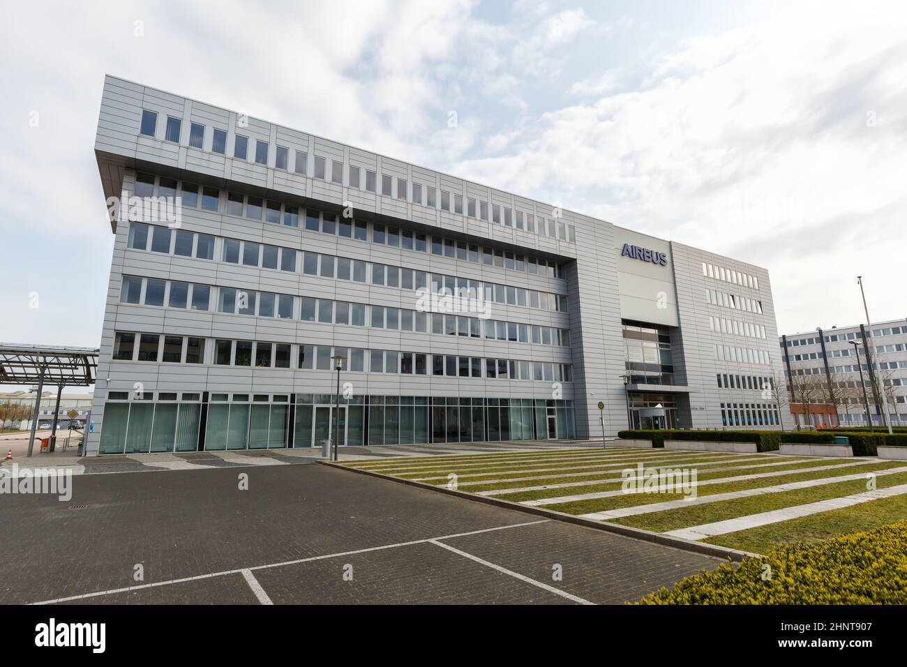 Airbus branch office at Bremen Airport in Germany Stock Photo - Alamy