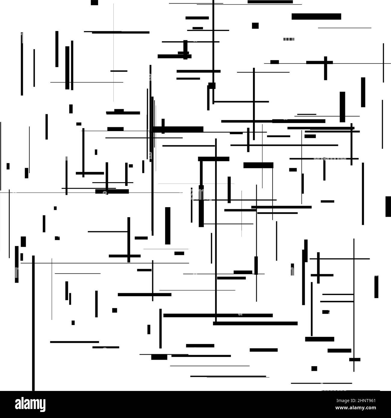 Random, chaotic grid, mesh pattern, geometric texture with random lines ...