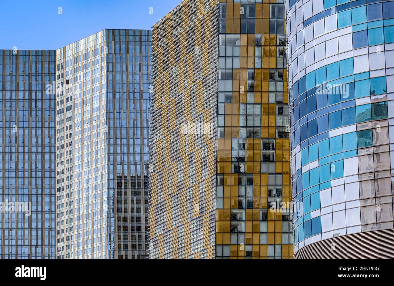 pattern of skyscraper with glass facades Stock Photo - Alamy