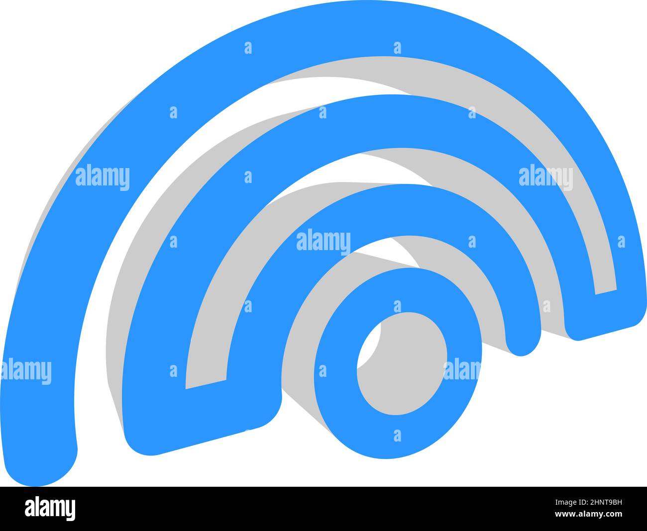 Wireless, cordless signal, internet, wifi shape icon, symbol - stock ...