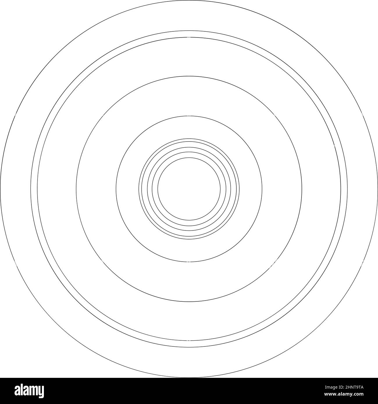 Abstract random circles geometric circular element - stock vector ...