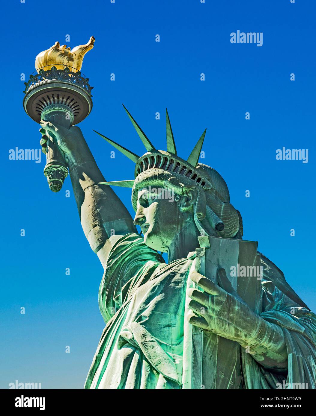 American symbol - Statue of Liberty. New York, USA Stock Photo - Alamy
