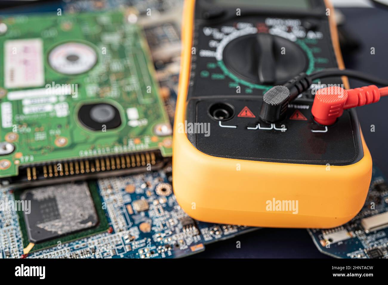 E-waste electronic, computer circuit cpu chip mainboard core processor ...