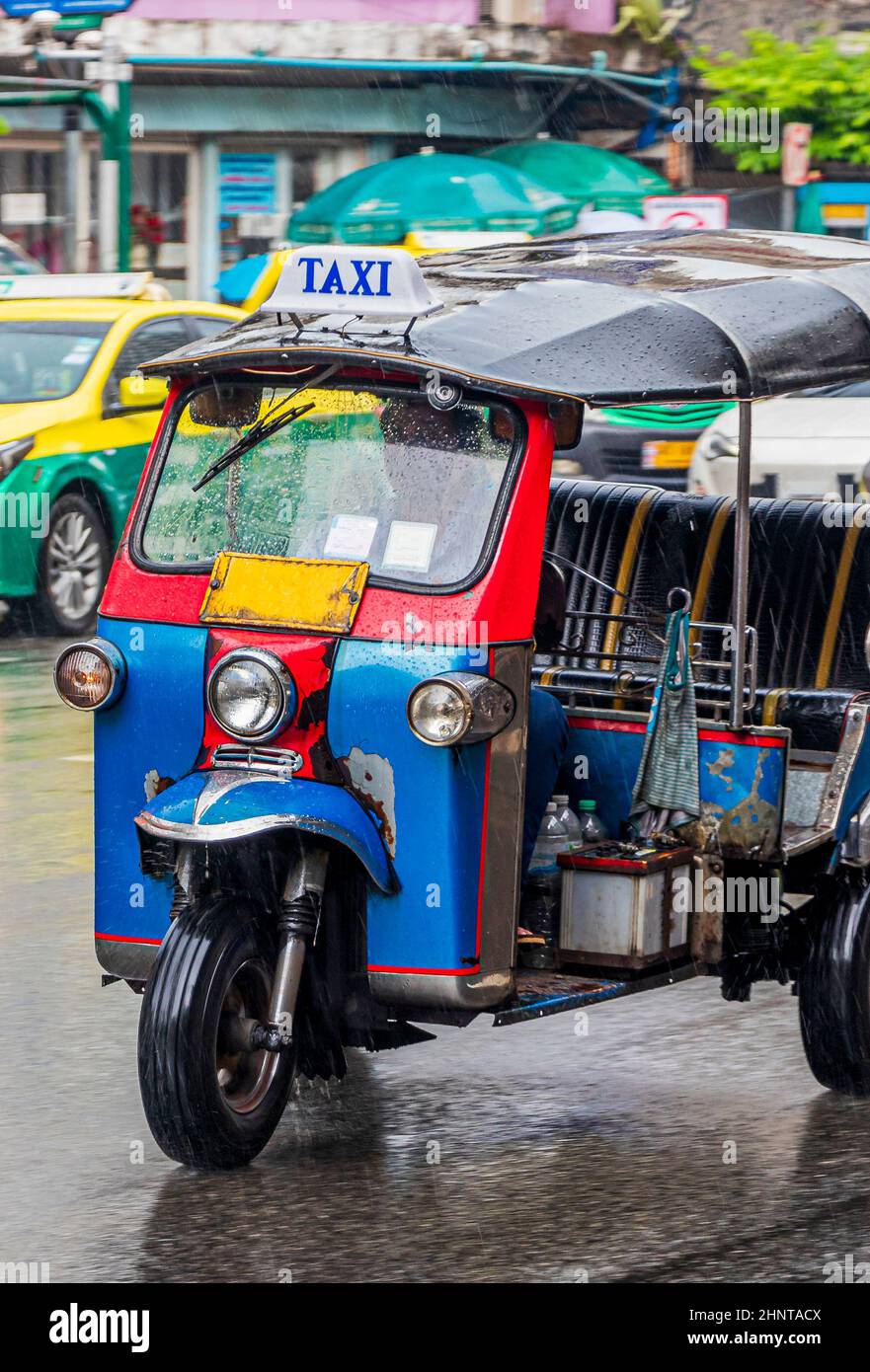 Typical colorful tuk tuk in Bangkok Thailand Stock Photo - Alamy Typical colorful tuk tuk in Bangkok Thailand Stock Photo - Alamy