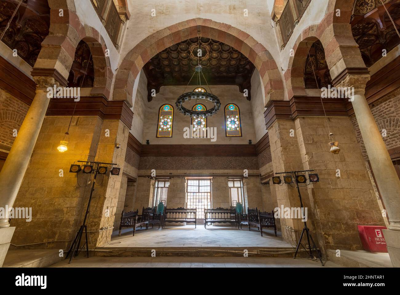 Beshtak Palace, an ancient historic palace built in the Mamluk era ...
