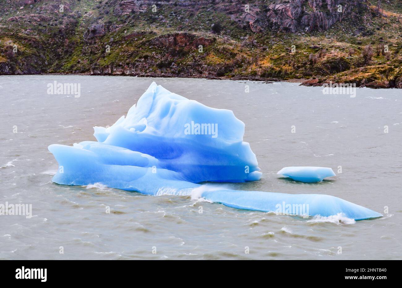 scenic iceberg at Lago de Grey in Patagonia, Chile Stock Photo - Alamy