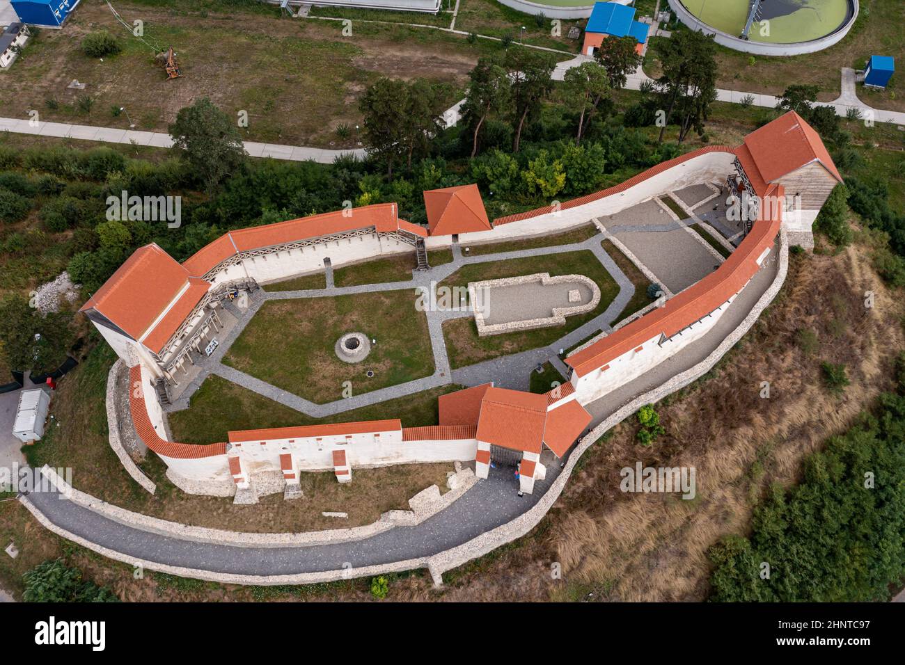 The Marienburg castle of Feldiora in Romania Stock Photo - Alamy