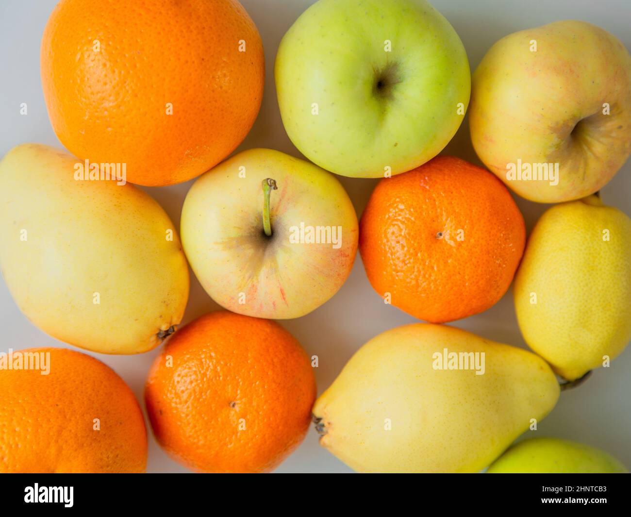Fruits lie on a white background. High quality photo Stock Photo - Alamy
