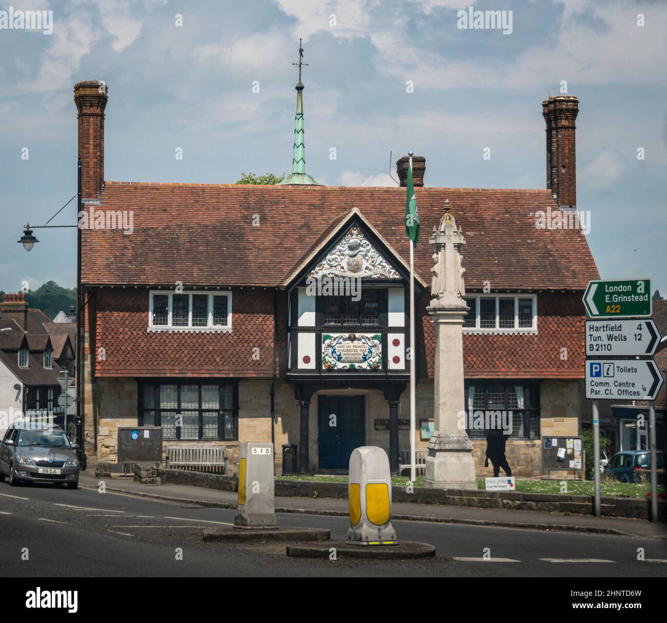 Village hall memorial village hall war memorial hi-res stock ...