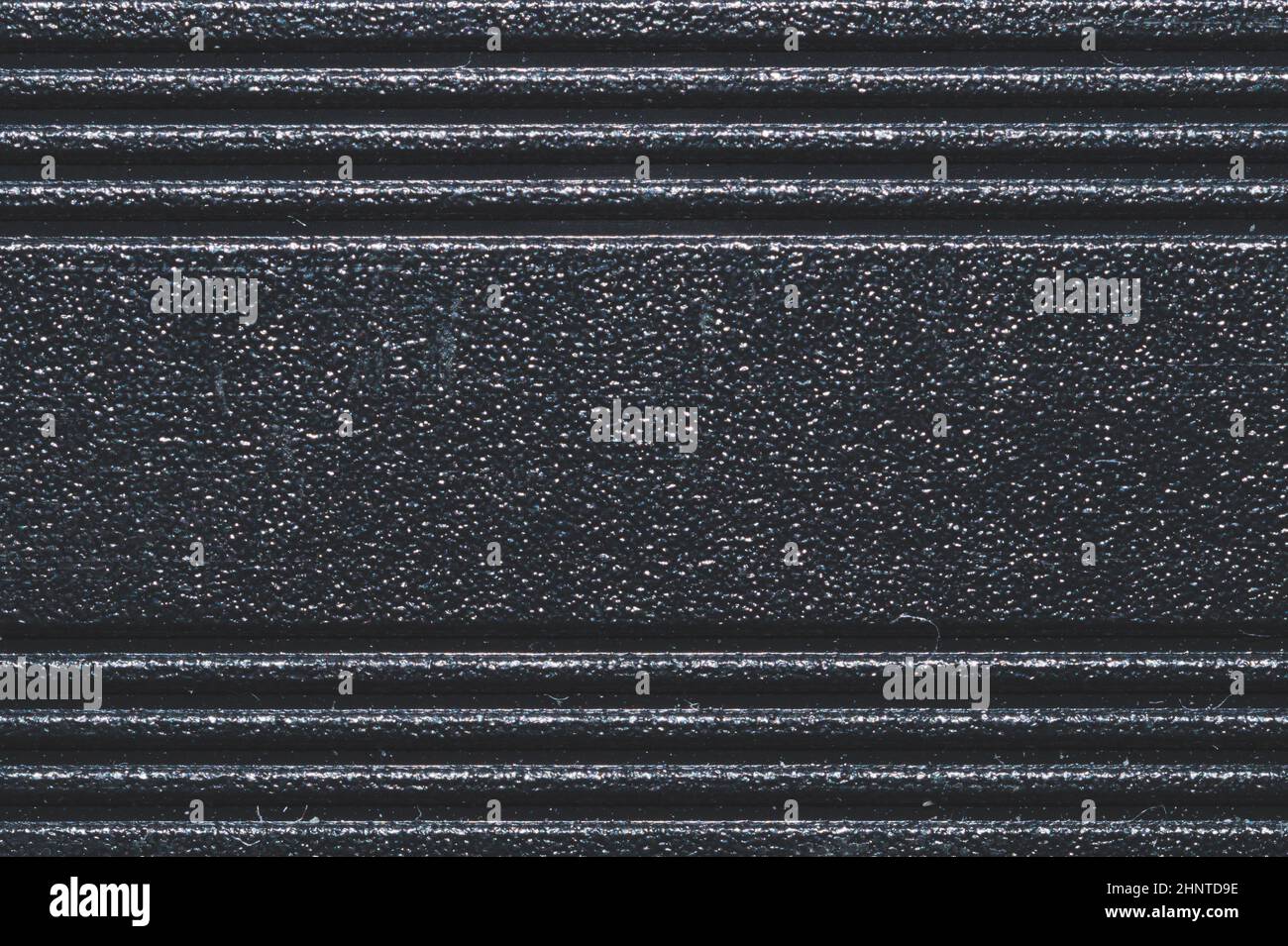 Black plastic texture. ribbed background Stock Photo - Alamy