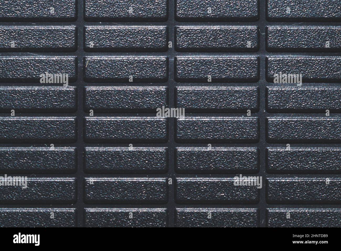 Black plastic texture. ribbed background Stock Photo - Alamy