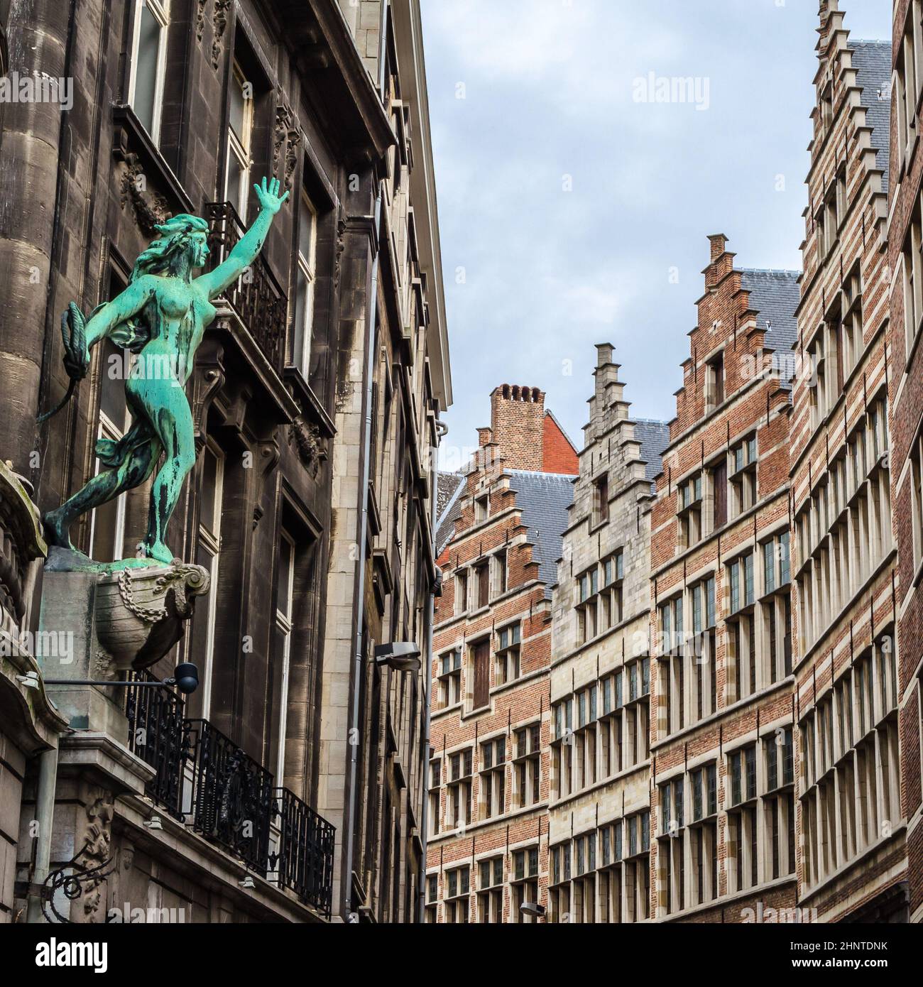 Architecture in Antwerp, Belgium Stock Photo - Alamy