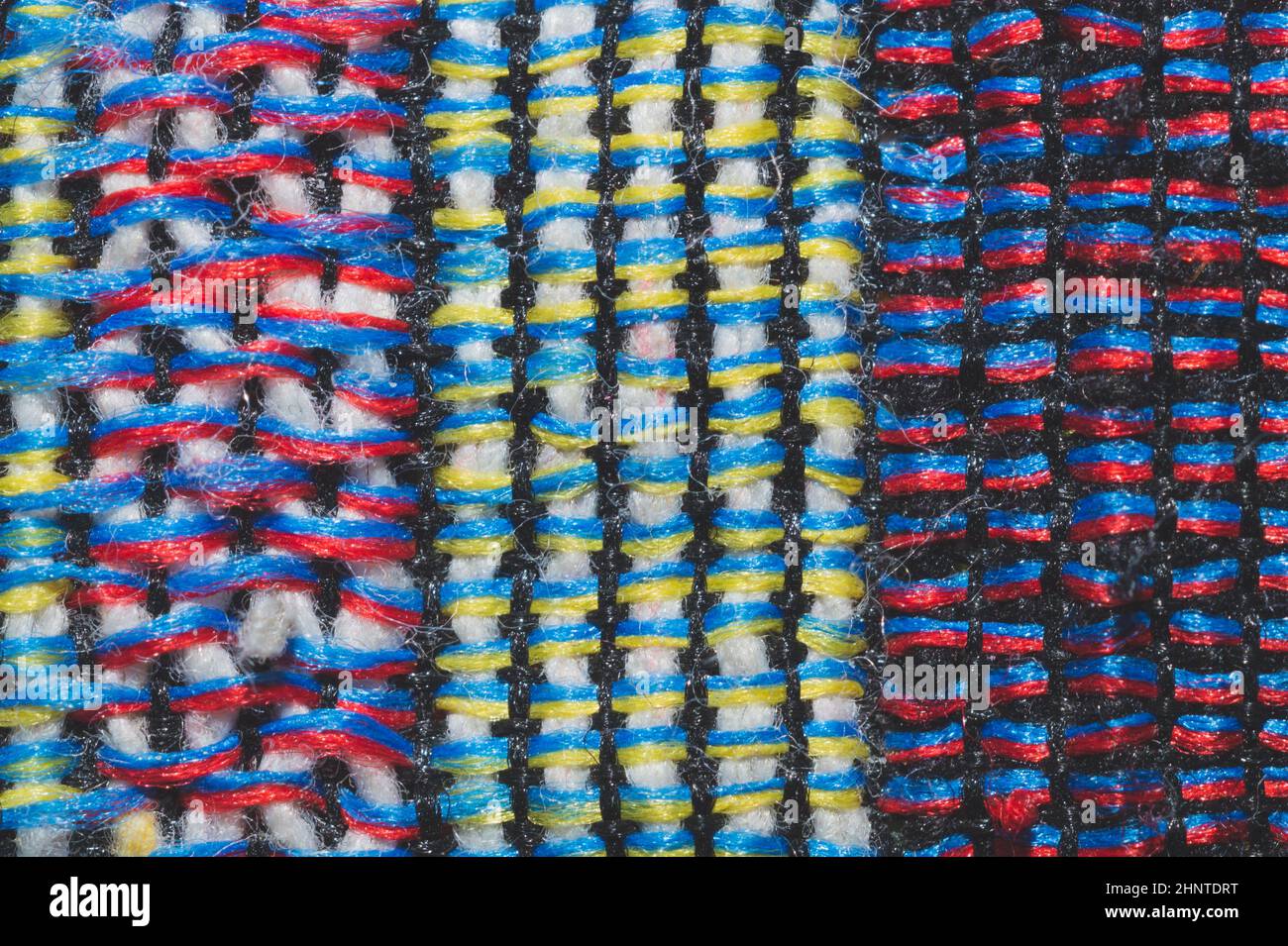 Colorful clothing fibers macro hi-res stock photography and images - Alamy
