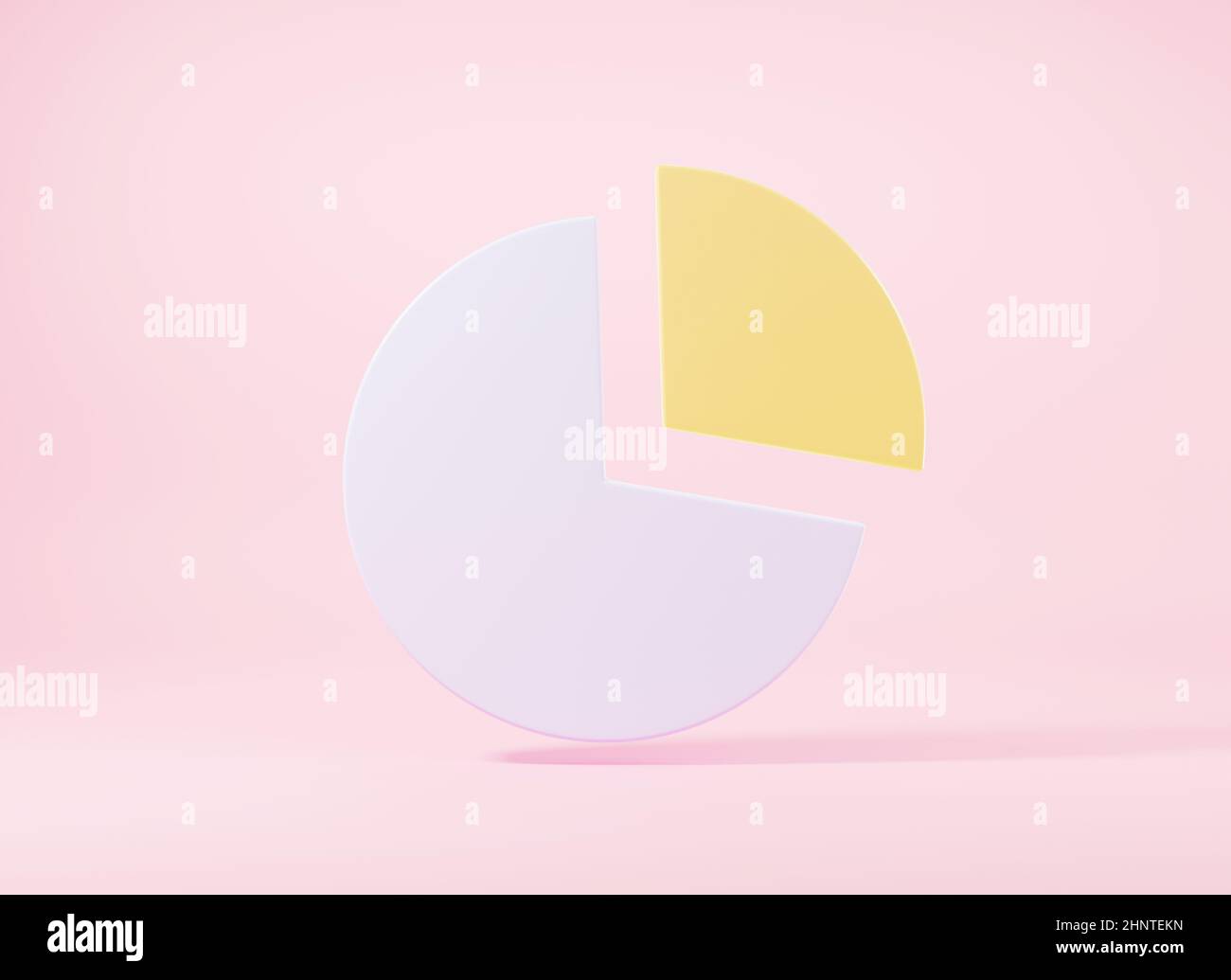 Donut chart graph growth diagram Infographics elements analysis on pink ...