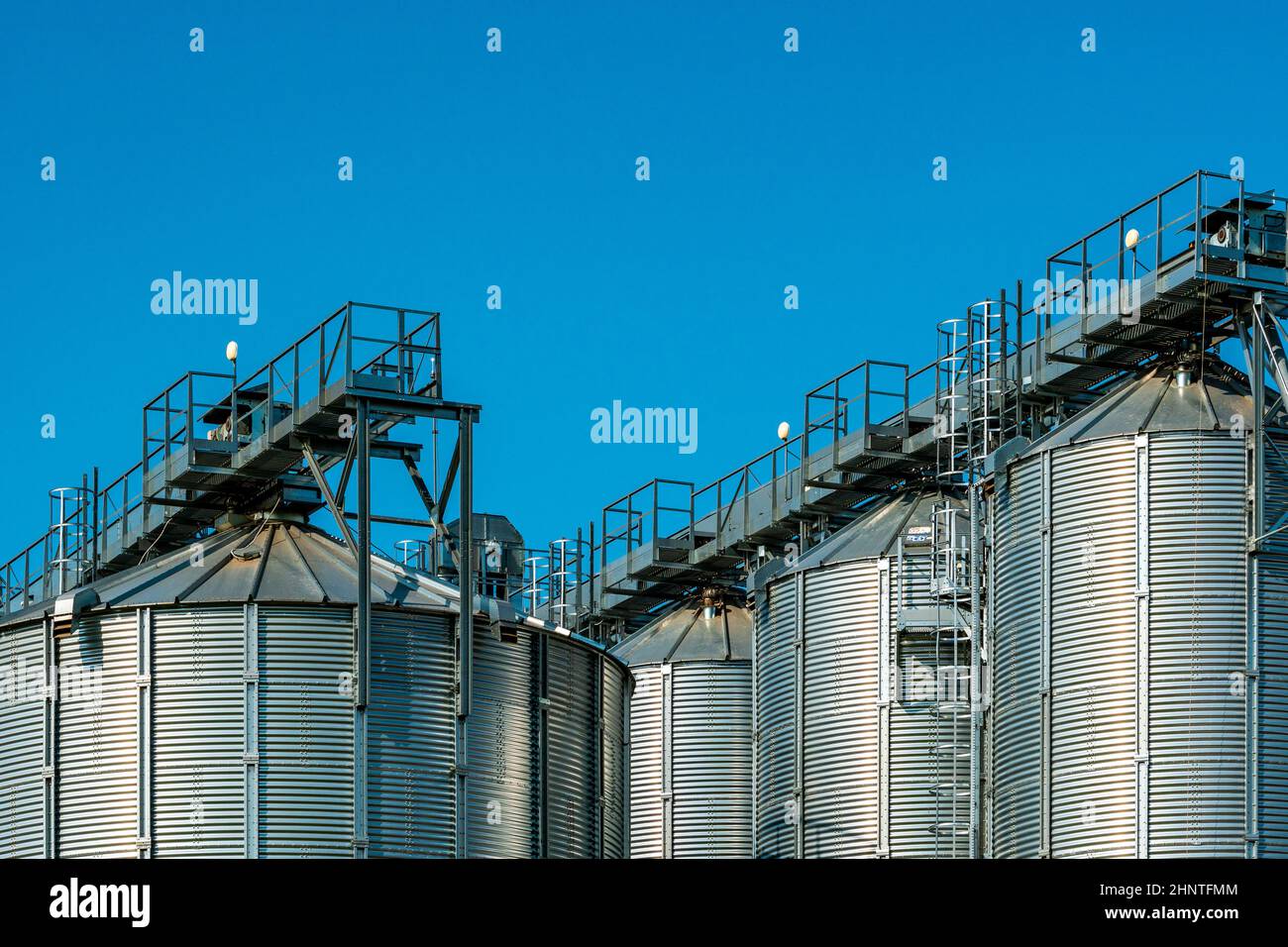 Agricultural Silo - building for storage and drying of grain crops ...