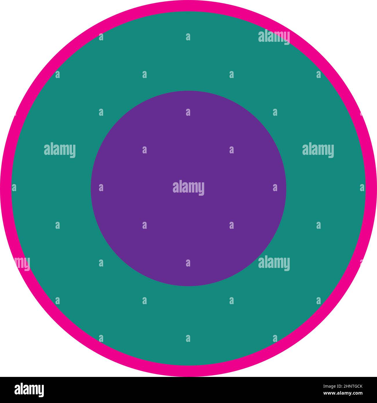 Abstract random circles geometric circular element - stock vector ...