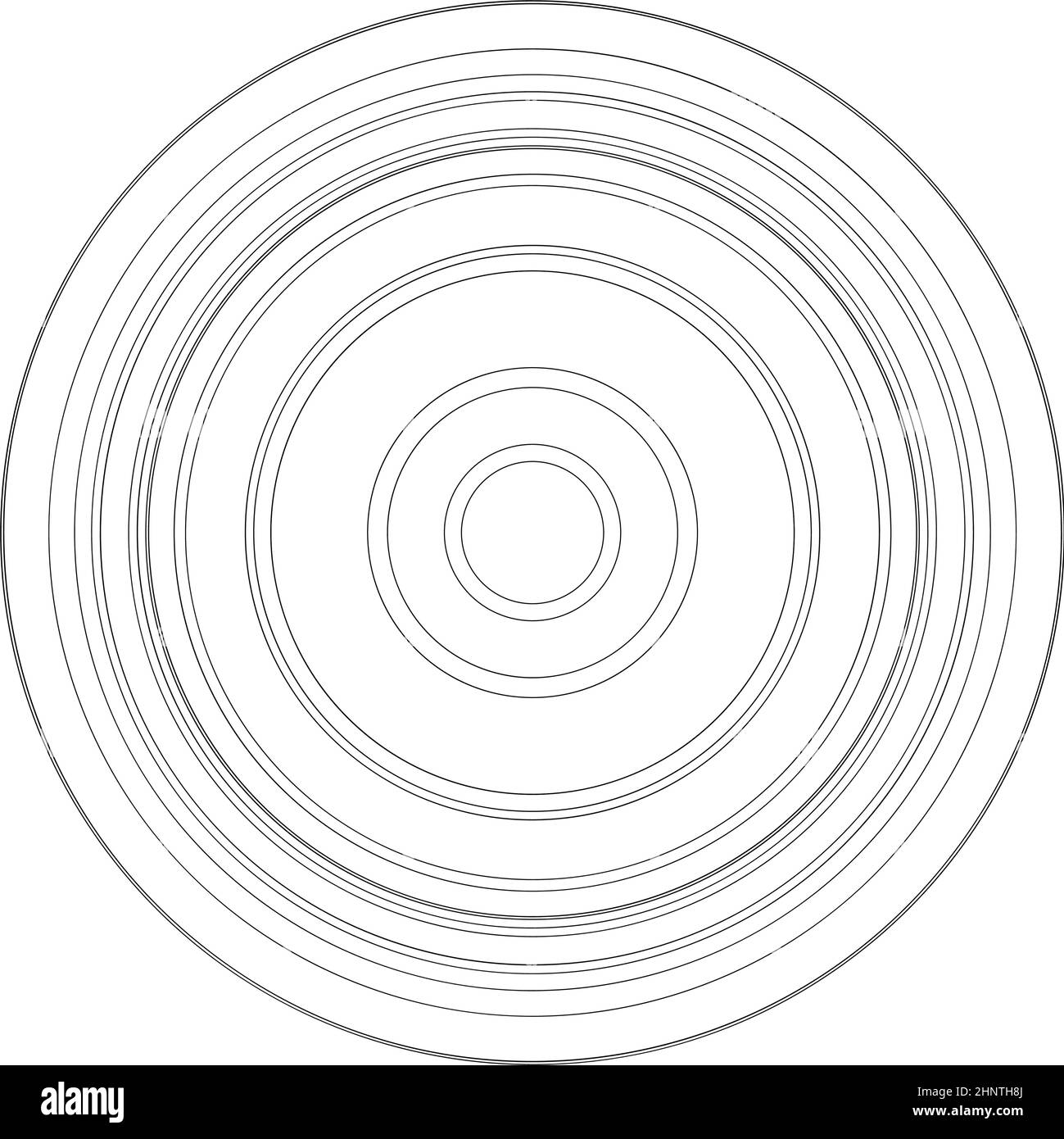 Abstract random circles geometric circular element - stock vector ...