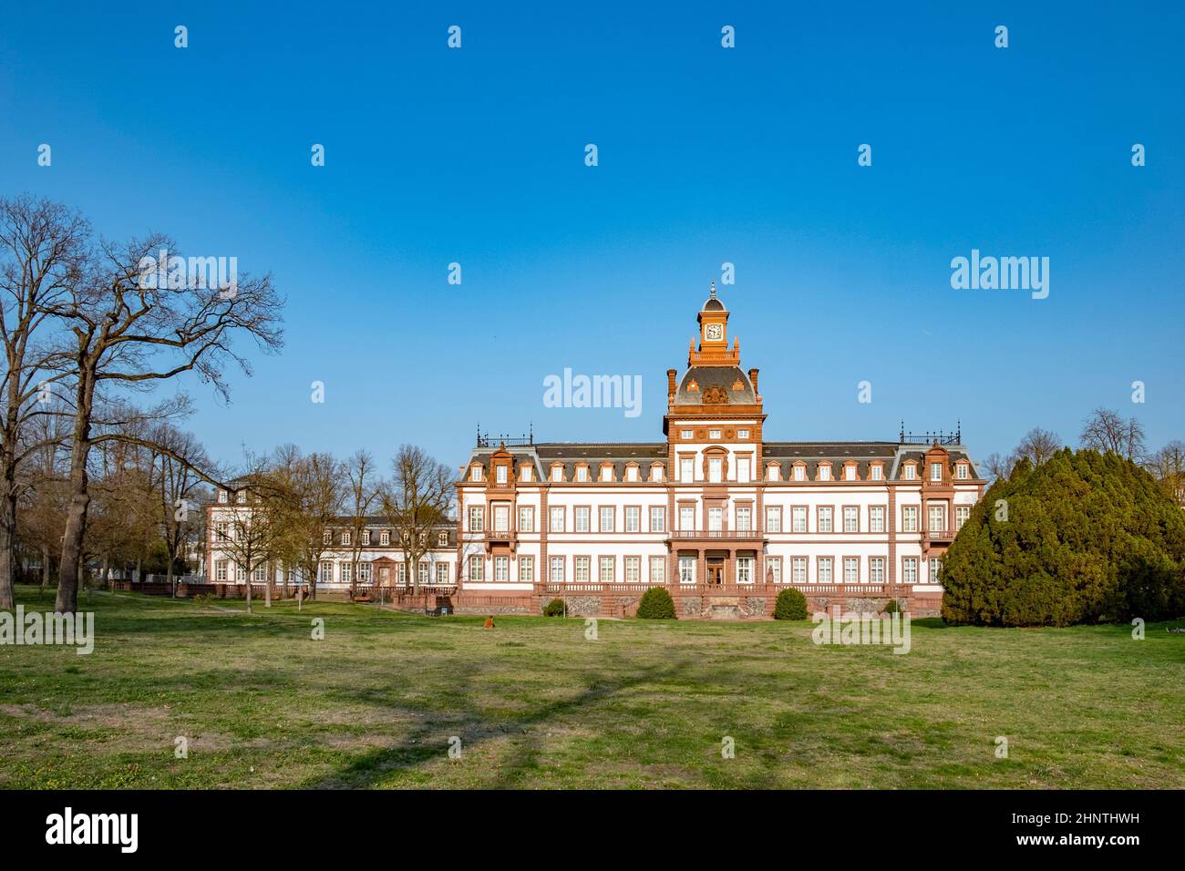 historic Philipsruh Castle in Hanau, Bavaria, Germany Stock Photo - Alamy