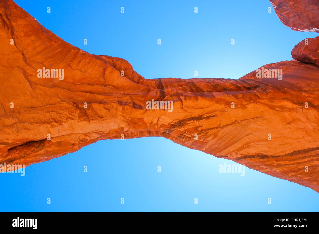 natural rock bridge in Bridges national park, USA Stock Photo - Alamy