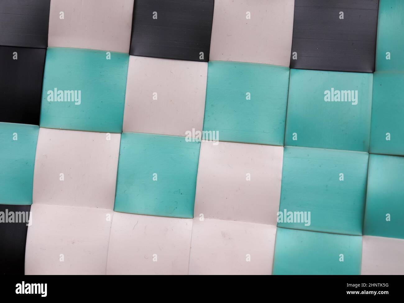 Close up detailed view on plastic foil and plastic surfaces in high ...