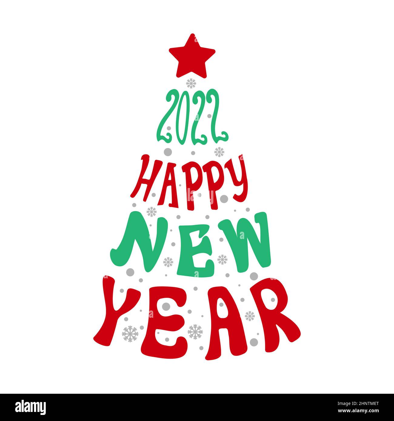 Christmas trees written by the text composed of holiday words - Vector ...