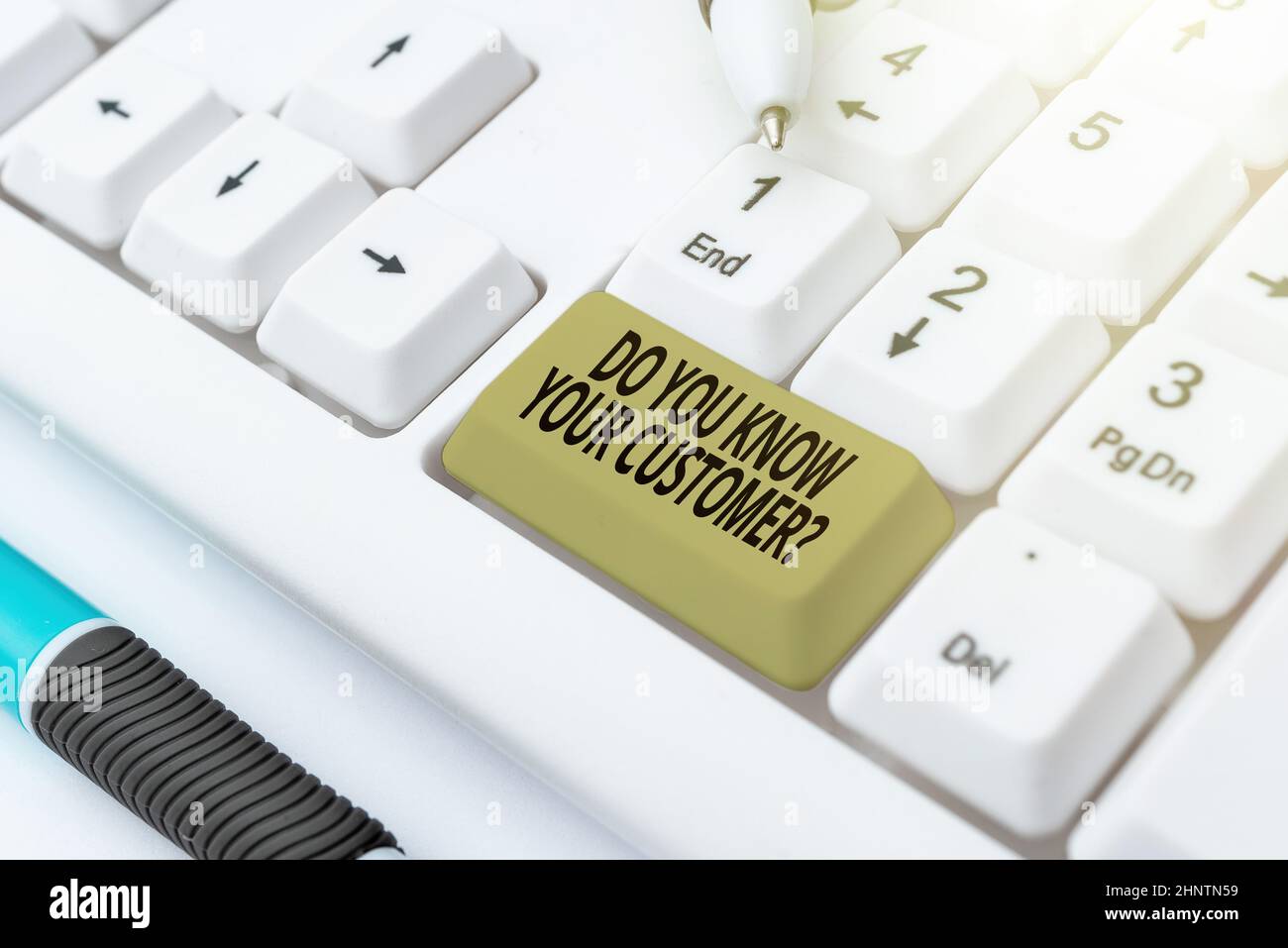 Text caption presenting Do You Know Your Customer Question, Business ...