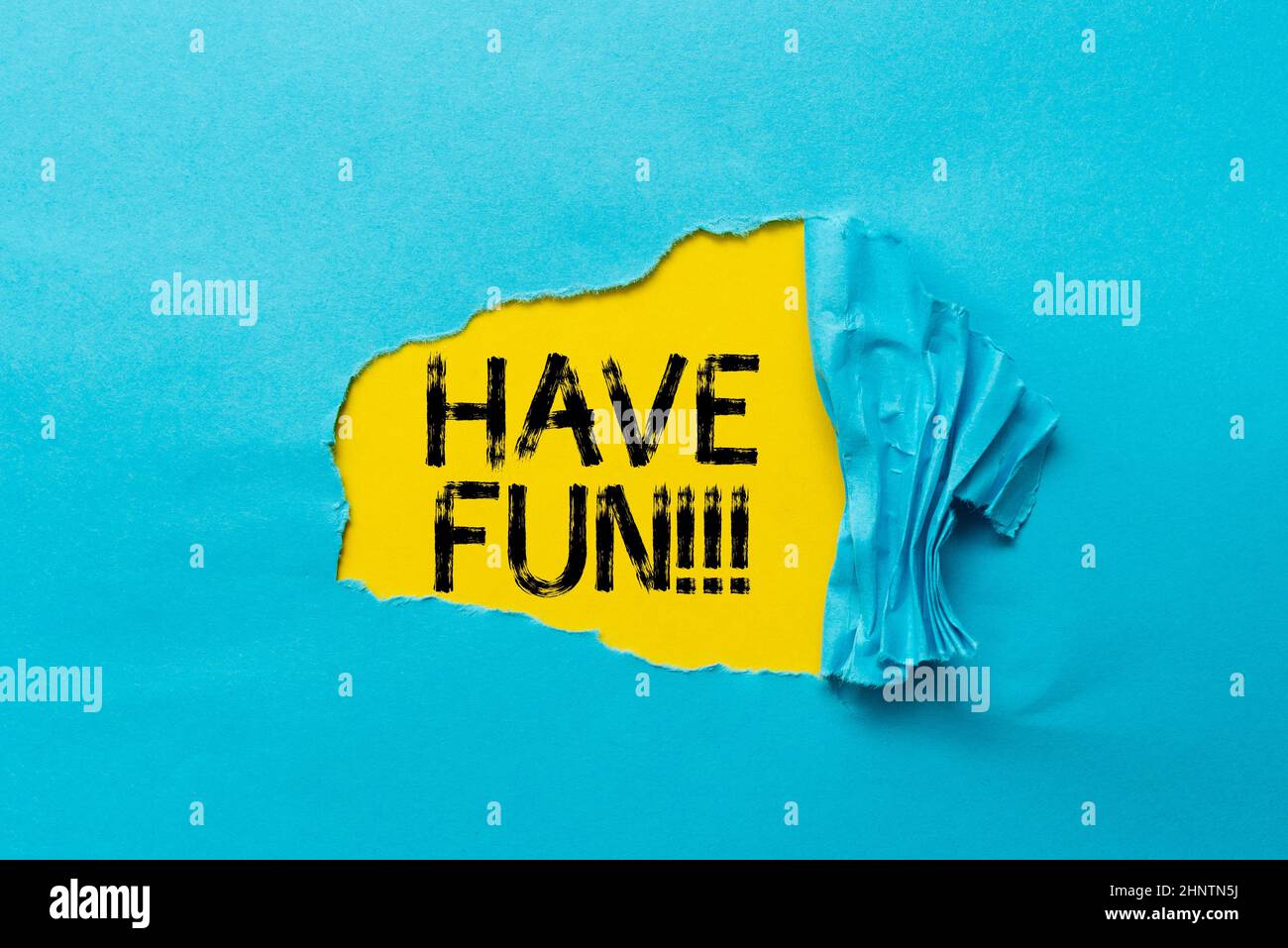 Text caption presenting Have Fun, Concept meaning wish somebody good ...