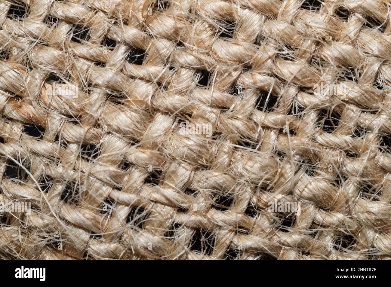 Linen macro texture. flax material close up. sackcloth background Stock ...