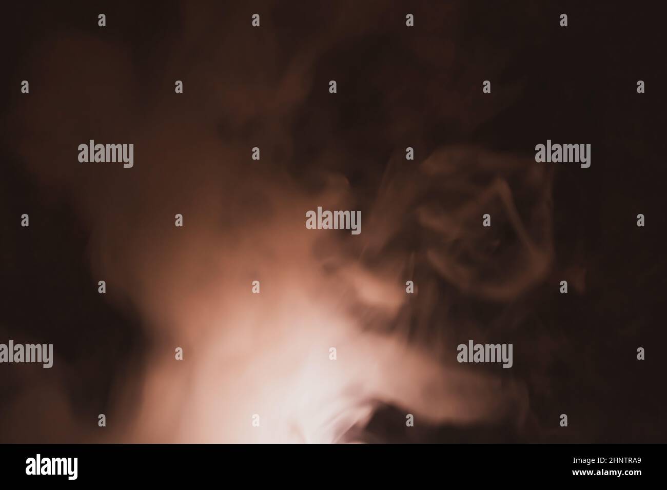Colored smoke on black backdrop. brown fog abstract background Stock ...