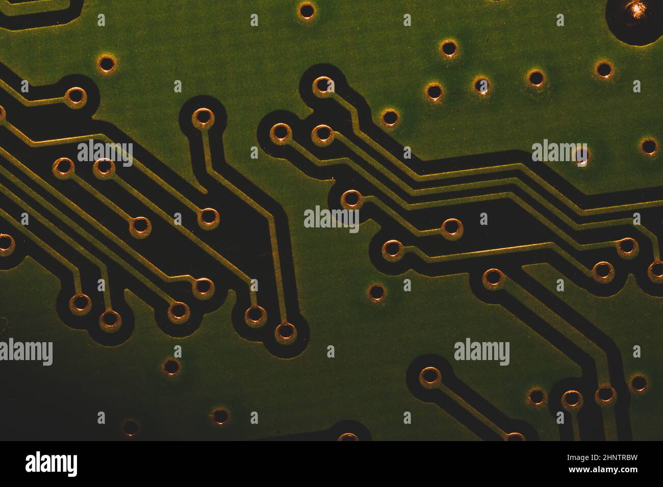 Electronic circuit board abstract background. computer motherboard close up. modern technologies ...