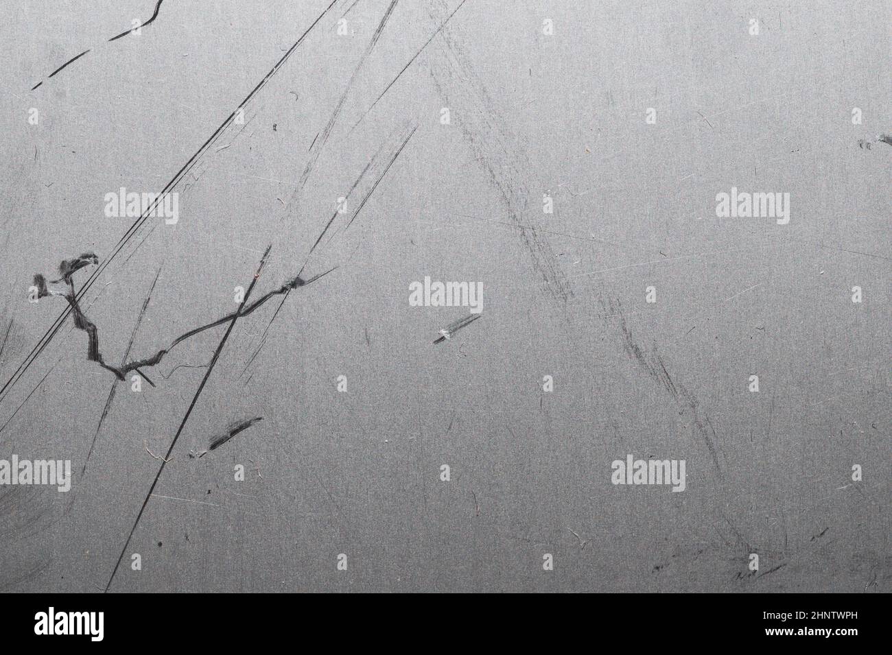 Aluminum plate with scratches. steel sheet background. metal surface ...