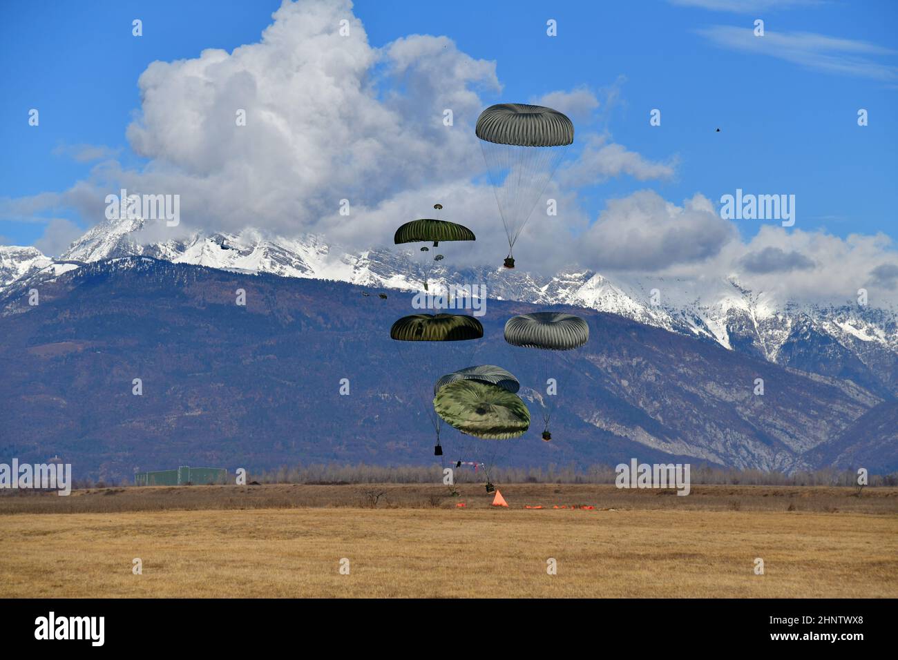 U.S. Army jumpmasters assigned to the 2nd Battalion, 503rd Parachute ...