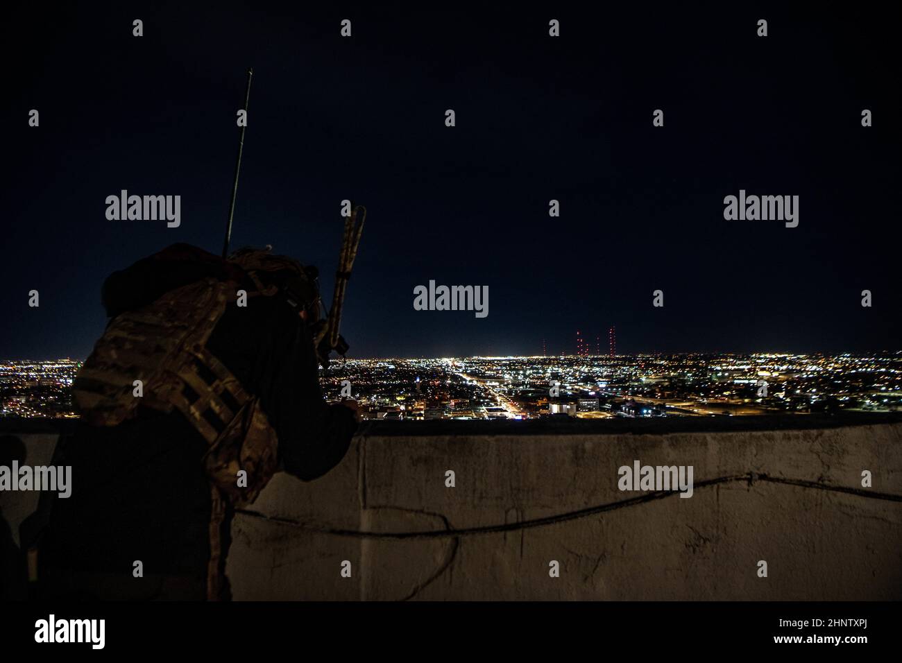 A Special Tactics combat controller with the 125th Special Tactics ...