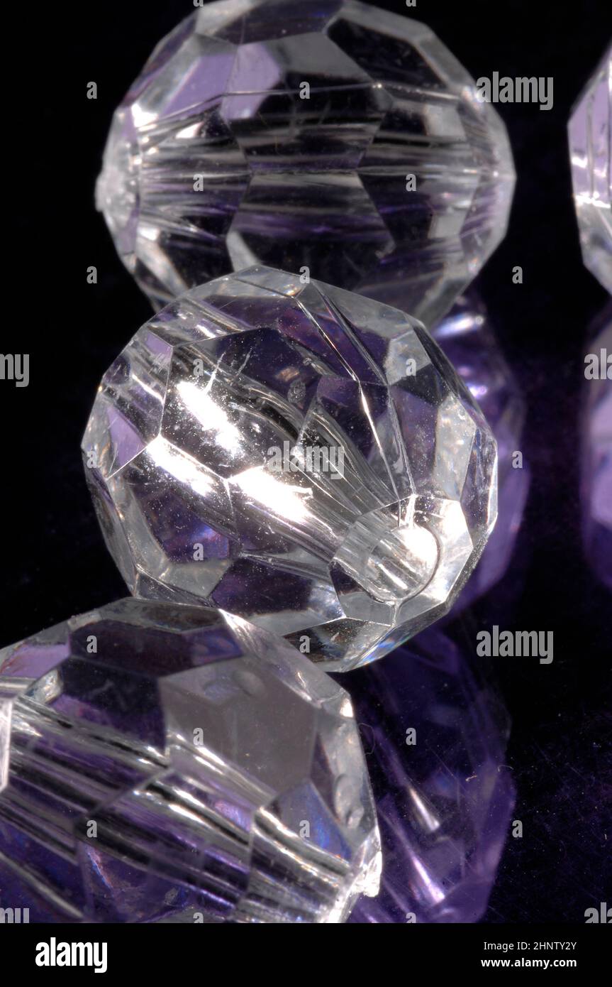 colorful crystal balls Stock Photo - Alamy