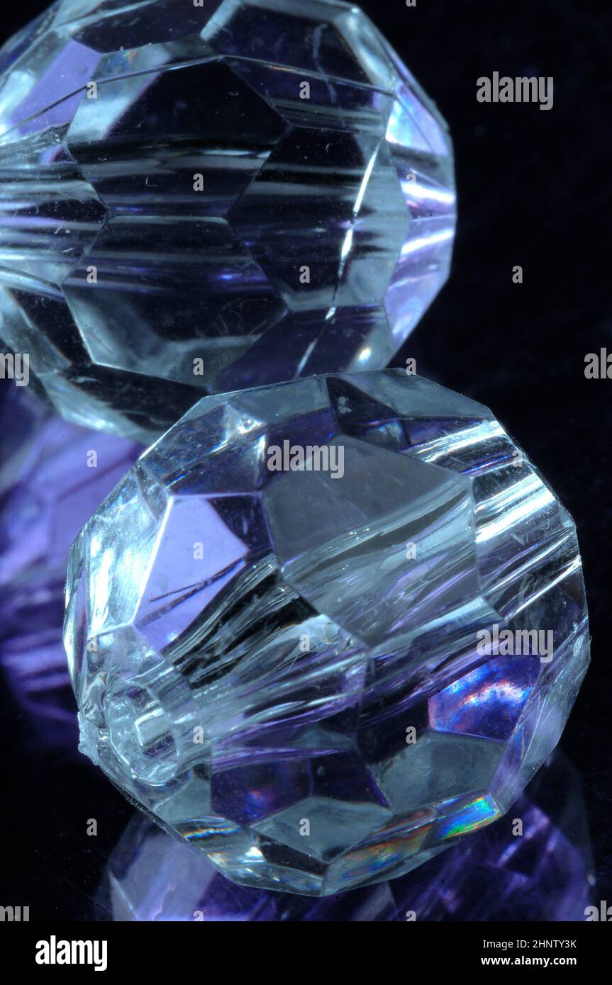 colorful crystal balls Stock Photo - Alamy