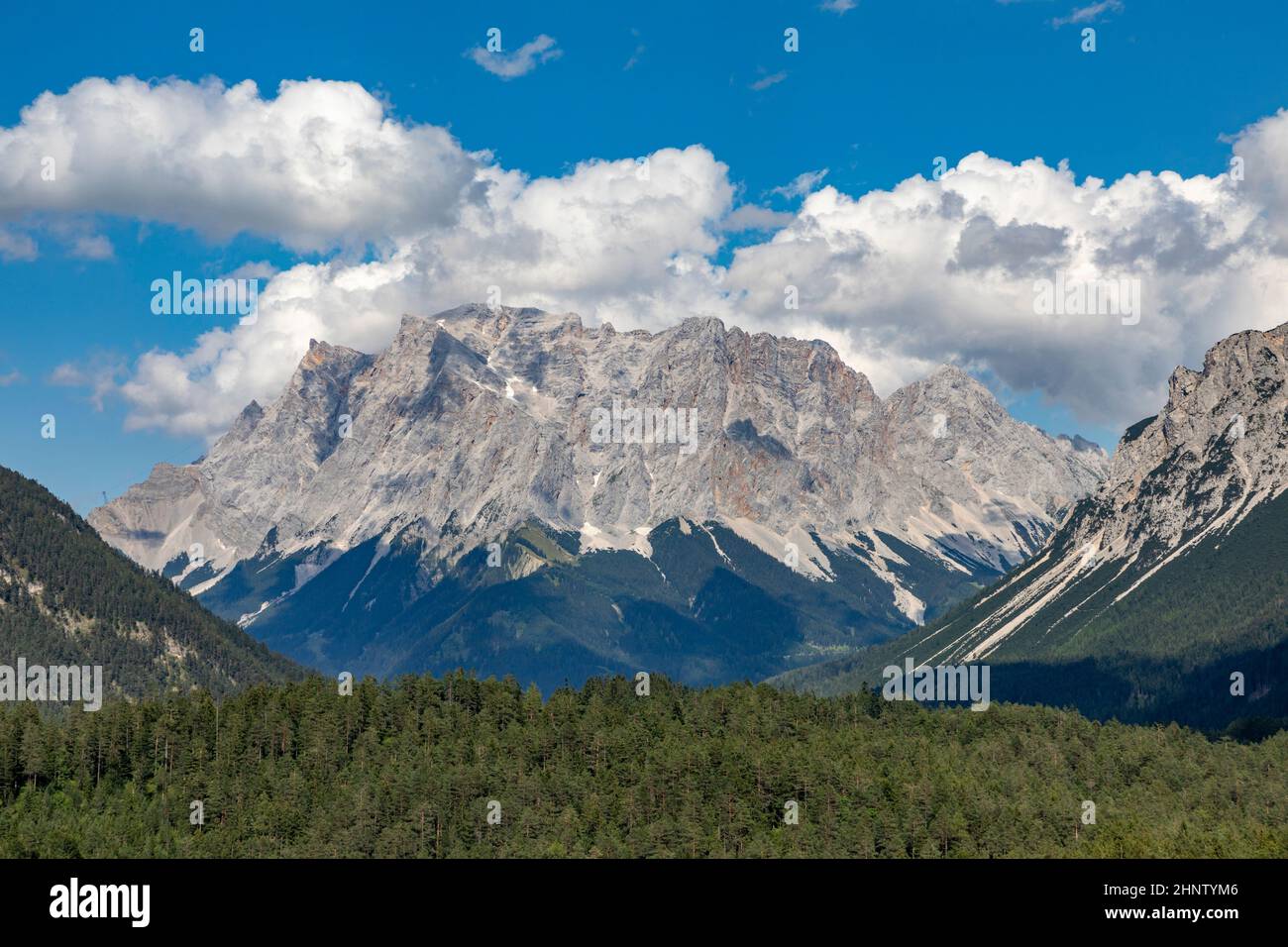 Beautiful mountain scenery and panoramic view from the Rest Area ...