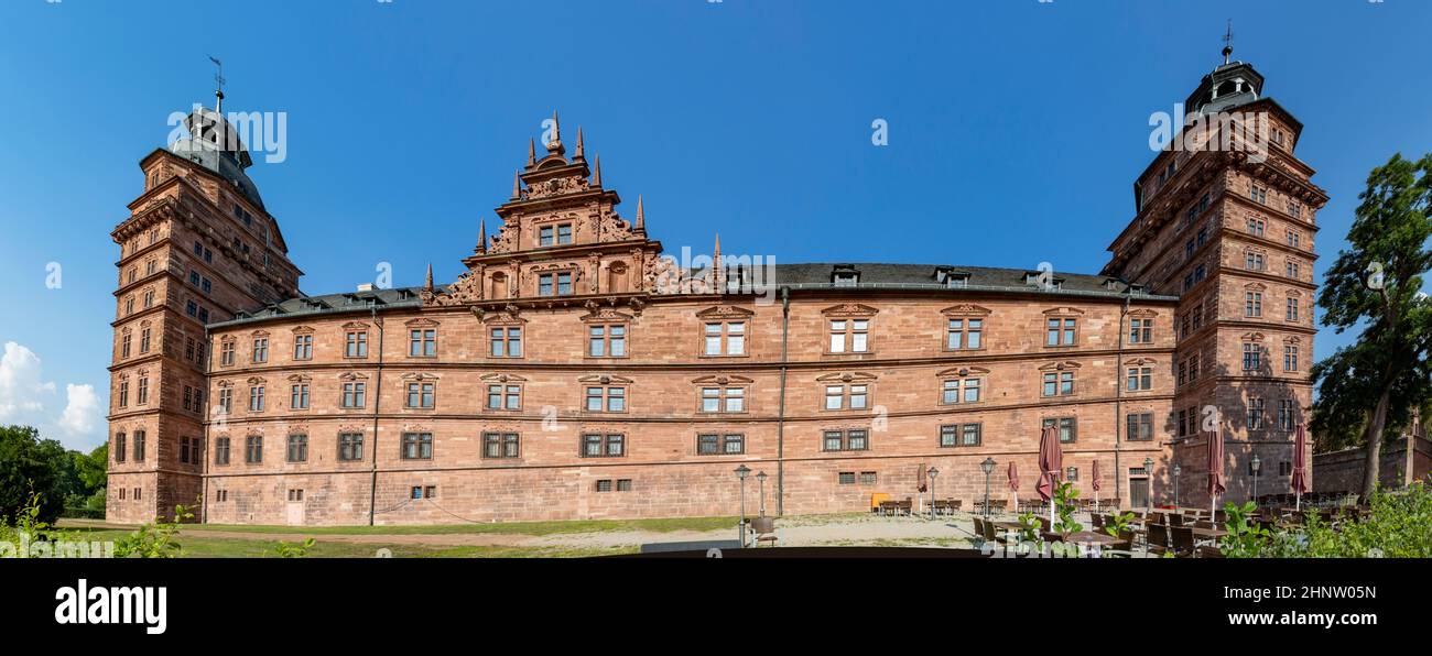 famous city castle in Aschaffenburg, Bavaria, Germany Stock Photo - Alamy