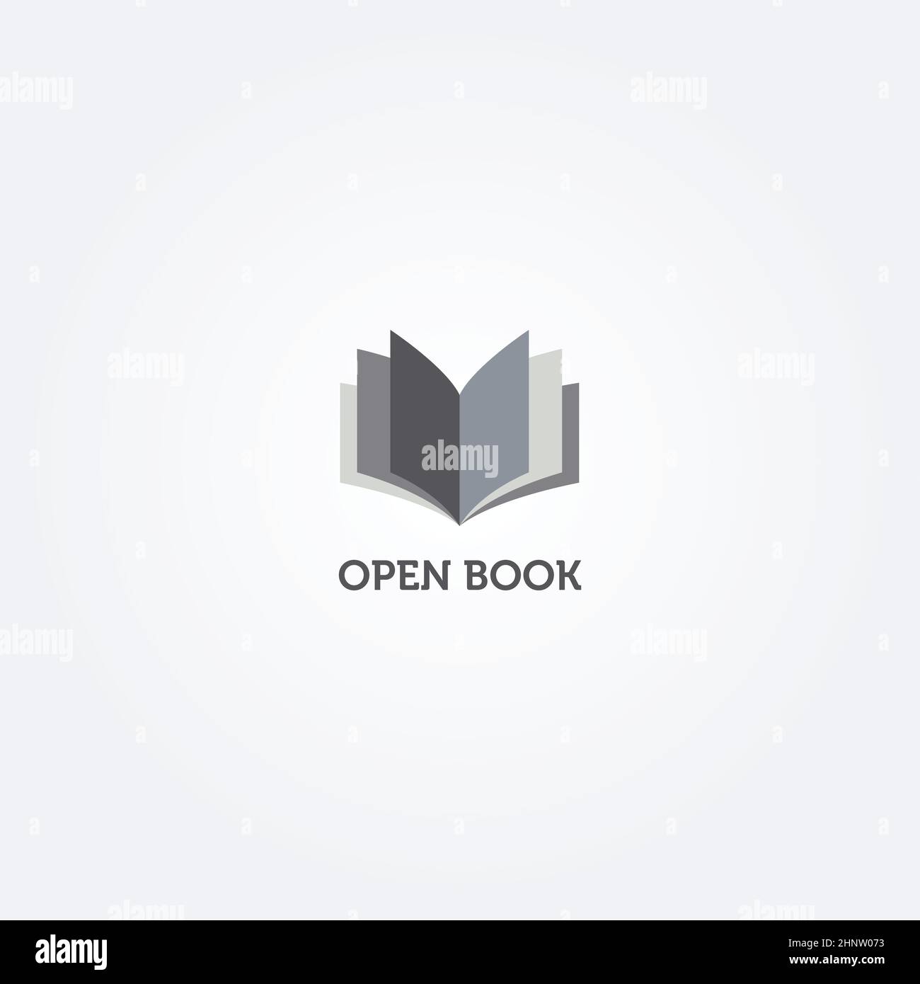 Simple Clean Book Logo Sign Symbol Icon Stock Vector Image & Art - Alamy